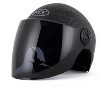 Nutshell Open Face Helmet Motor Helmets Motors/ Bicycle Single Visor ...