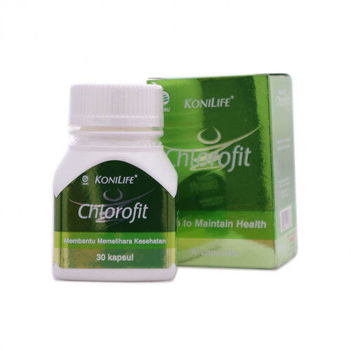 KONILIFE CHLOROFIT CAP 30S BTL MEMELIHARA KESEHATAN DAN MEMPERBAIKI ...