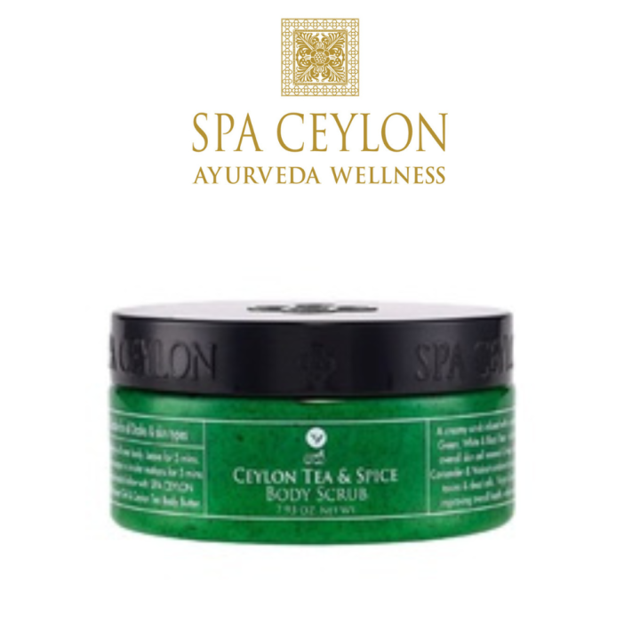 Spa Ceylon CEYLON TEA & SPICE Body Scrub 225G | Lazada