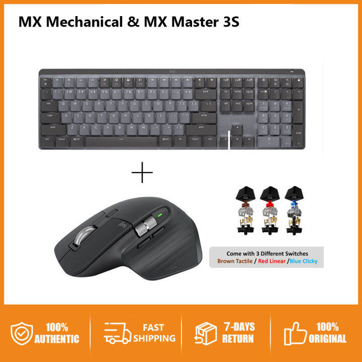 Original Logitech MX Mechanical & MX Master 3S Combos for Business | Lazada.co.th