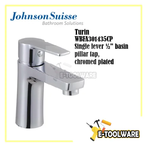 Johnson Suisse Turin Basin Pillar Tap - WBFA301435CP | Lazada