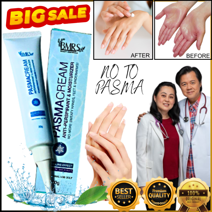 BMRS Pasma Cream | Gamot Sa Pasma - Anti-Sweat Palm, Foot, and Hands ...