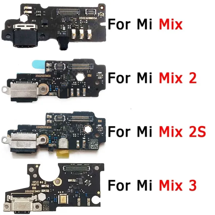 Original Charge Board For Xiaomi Mi Mix 3 2S 2 Mix3 Mix2S Mix2 Charging Port Dock Plate Ribbon ...