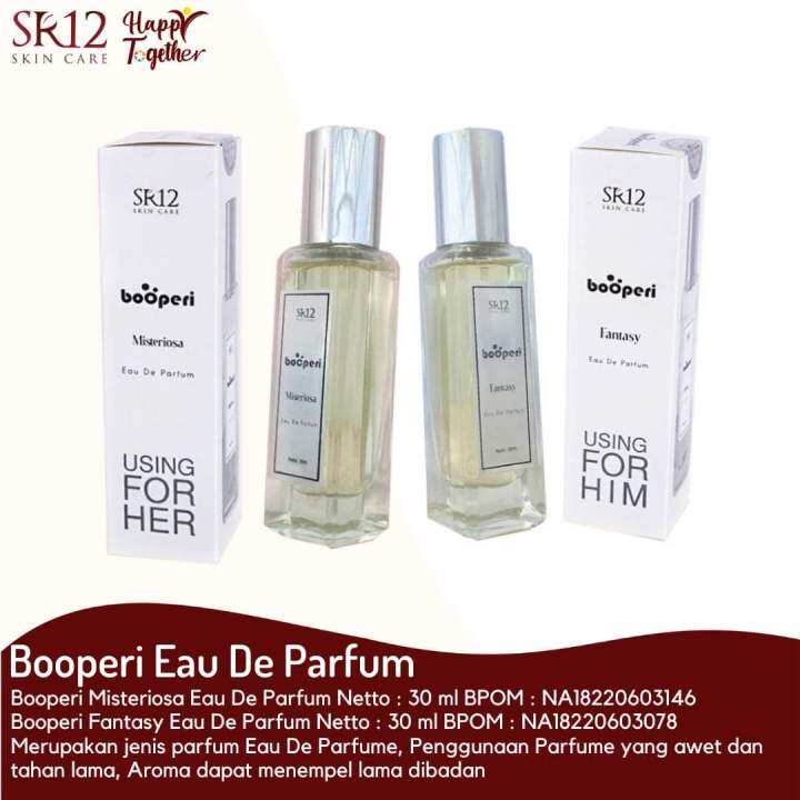 SR12 BOOPERI PARFUME 30 ML / TAHAN HINGGA 12 JAM / PARFUM UNISEX / EAU DE PARFUME (EDP) | Lazada ...