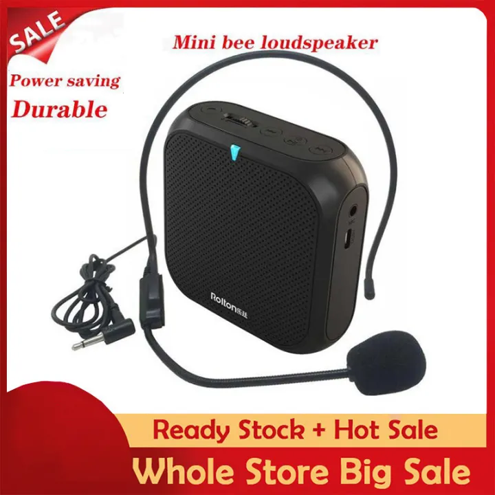 Scully ）Mini Portable Voice Amplifier Megaphone Booster with Line ...