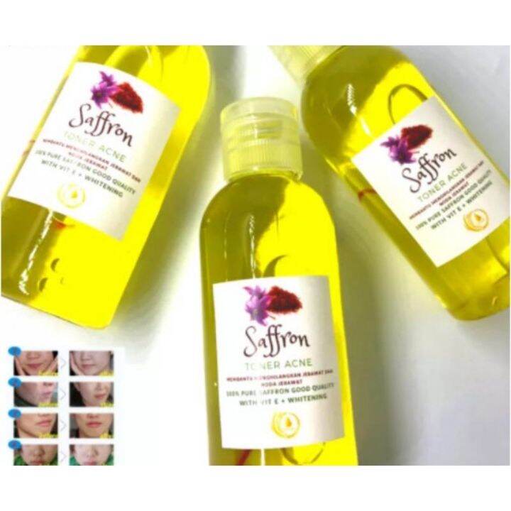 FACEMIST SAFFRON WITH Grade A 100 ml Air Semprot Wajah Facemist Spray ...