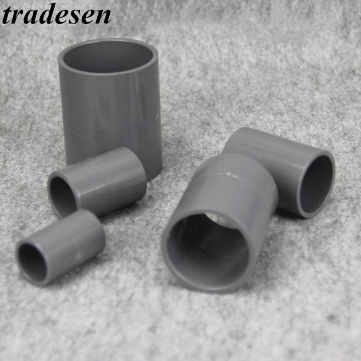 [A Boutique]สีเทา UPVC I.D20/25/32/40/50มม.ขั้วต่อตรง Coupling สำหรับ ...