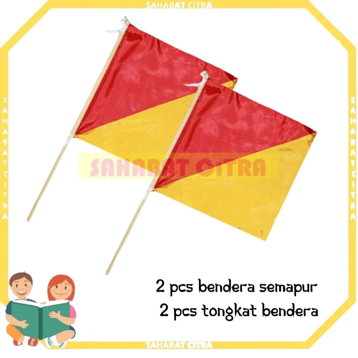 BENDERA SEMAPUR 1 SET 旗帜一套 | Lazada Indonesia