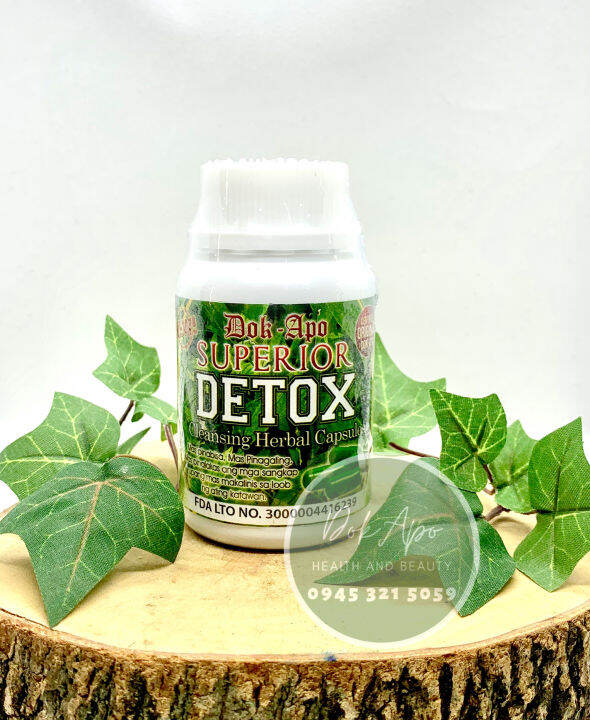 DOK APO SUPERIOR DETOX CLEANSING HERBAL (Authentic/Original) 50 ...