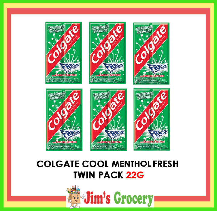 JIMS COLGATE TOOTHPASTE COOL MENTHOL 20G (GREEN) BY 6 | Lazada PH