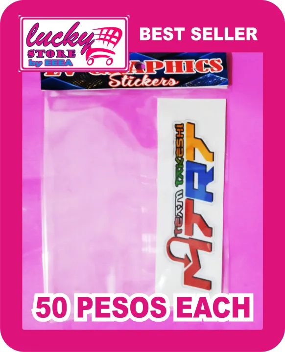 STICKER DECALS THAI LOOK STICKER 2 MTRT | Lazada PH