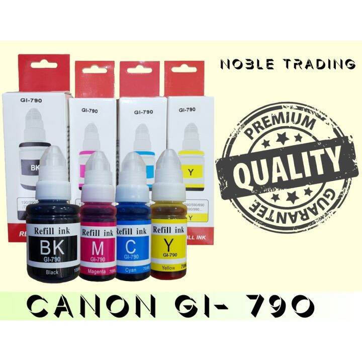 Canon Refill Ink GI 790 890 For G1010 G2010 G3000 G3010 G3020 G4010 ...