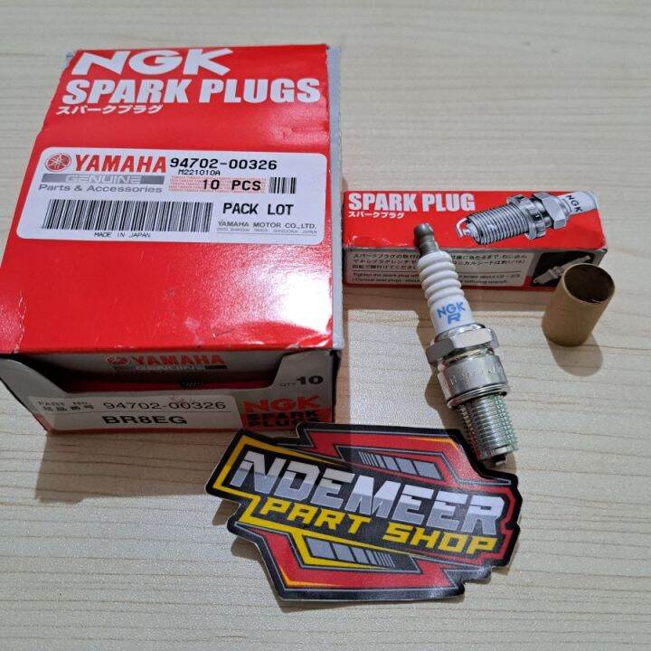 busi yamaha yz 125 85 250 original yamaha racing BR8EG pnp rxz ninja ...