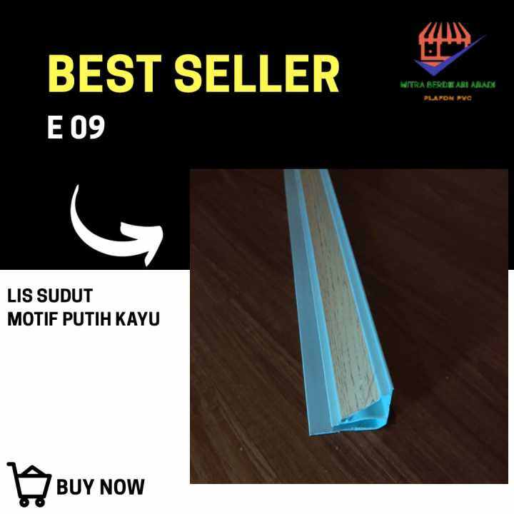 Lis Sudut PVC Motif Kayu Putih, Murah dan Berkualitas | Lazada Indonesia