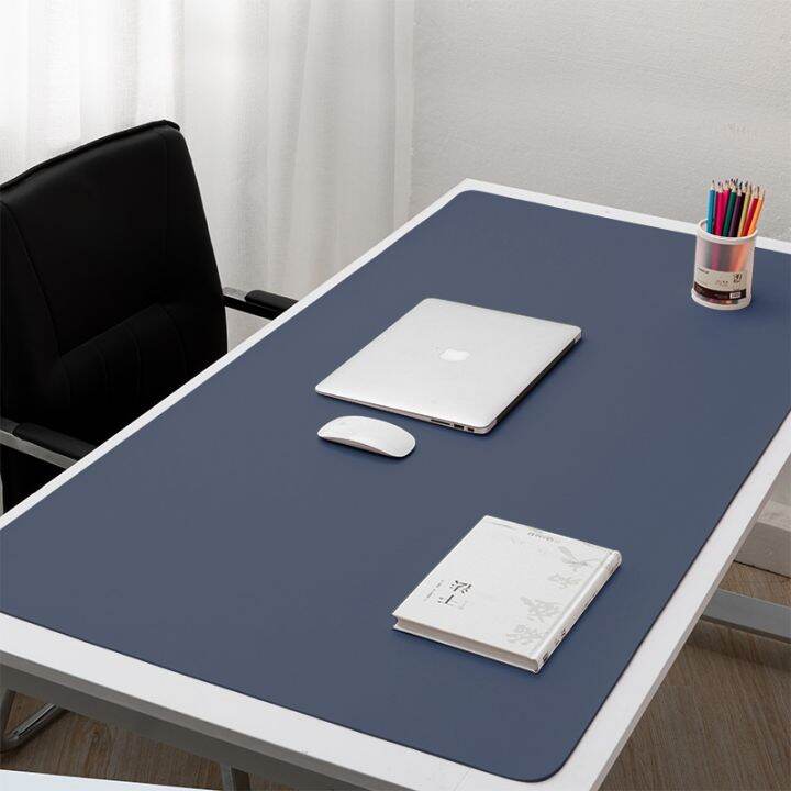 Large Mouse Pad Extra Big Non-Slip Desk Pad Waterproof PVC Leather Desk ...