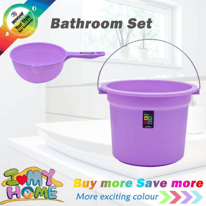 set Pail water dipper timba tabo at timba tabo timba plastic bucket ...