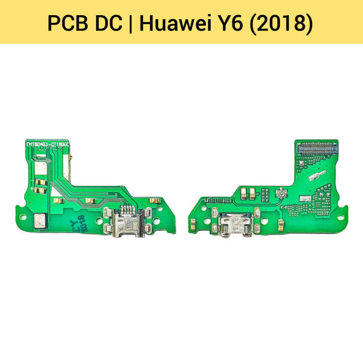 แพรชาร์จ Huawei Y6 (2018) | PCB DC | แพรก้นชาร์จ | แพรตูดชาร์จ | อะไหล่ ...