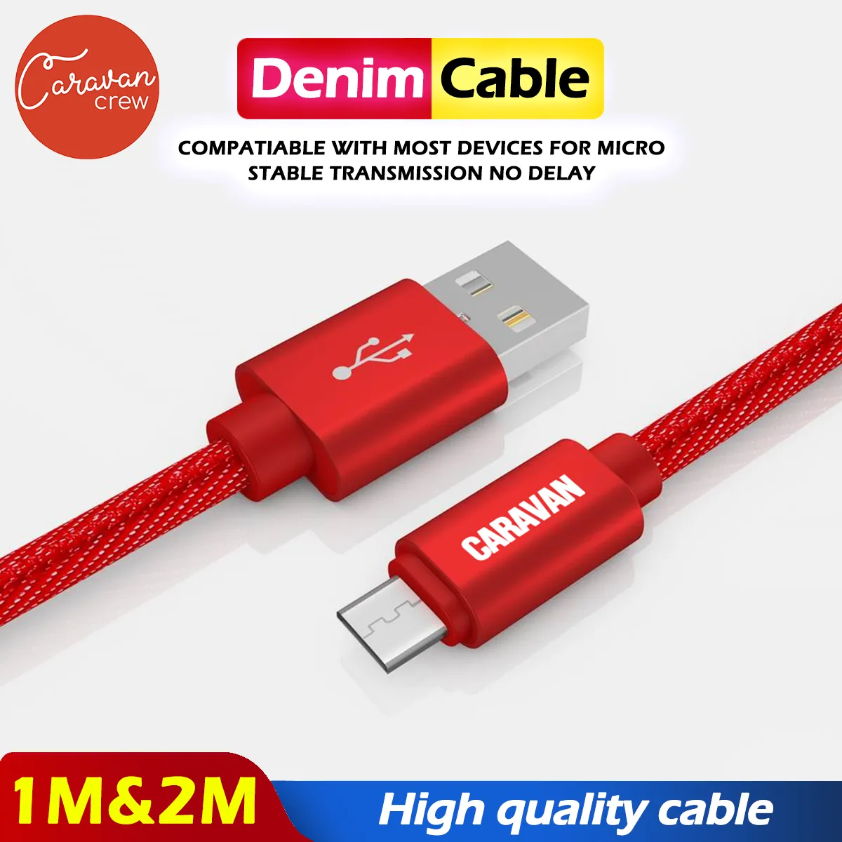 8# สายชาร์จ MICRO USB 1M For Samsung Huawei Xiaomi Oppo Vivo Realme ...