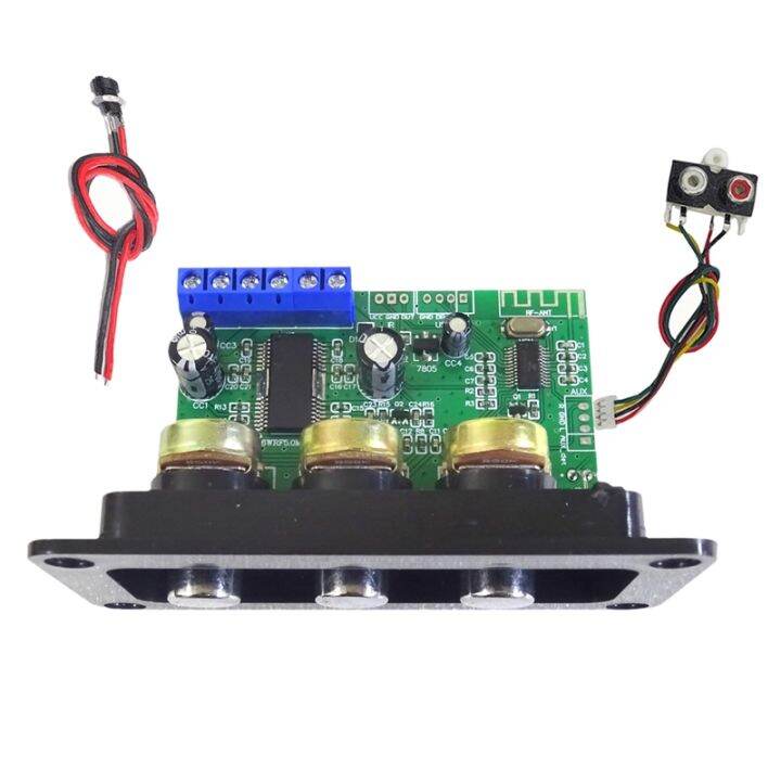30W Bluetooth Audio Power Amplifier Board with DC Female Cable+AUX ...