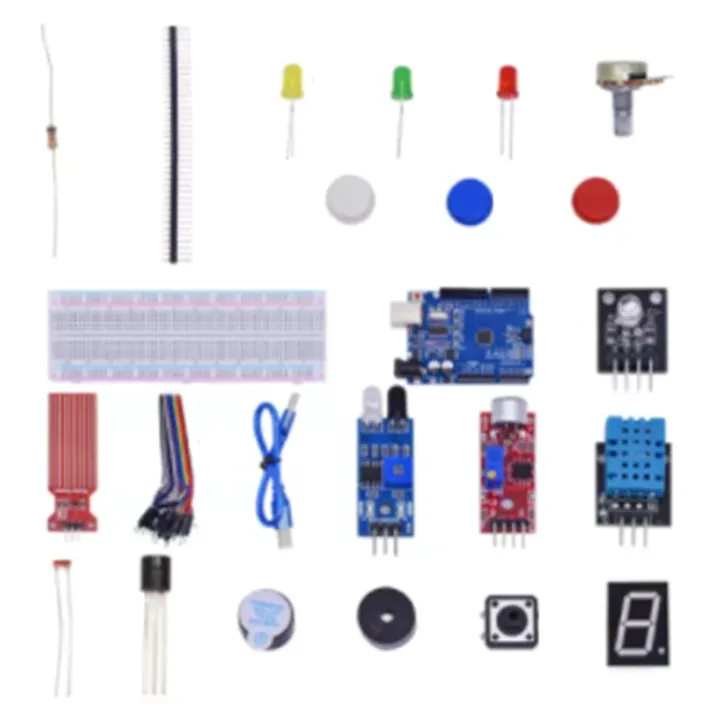 Simple RFID Starter Kit, Updated Learning Kit for Arduino Uno R3, Sound/Water Level/Humidity ...