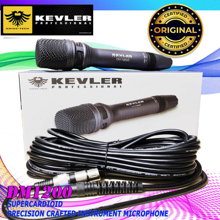 Kevler Professional DM-1200 Dynamic Microphone | Lazada PH