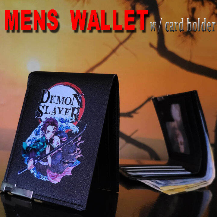 Anime Demon Slayer Wallet with card Holder Gift and Collectibles ...