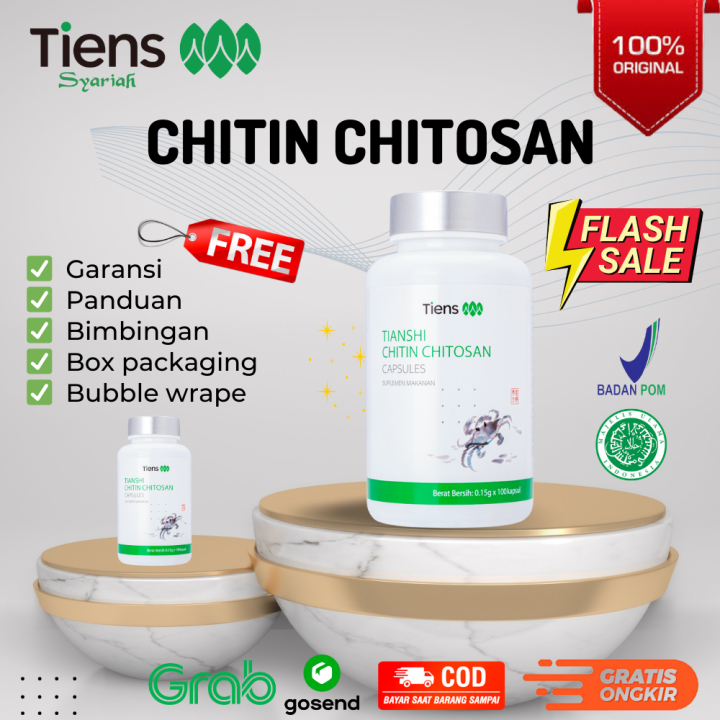 Chitin Chitosan Obat Herbal Pelangsing / Diabetes / Benjolan / Luka ...