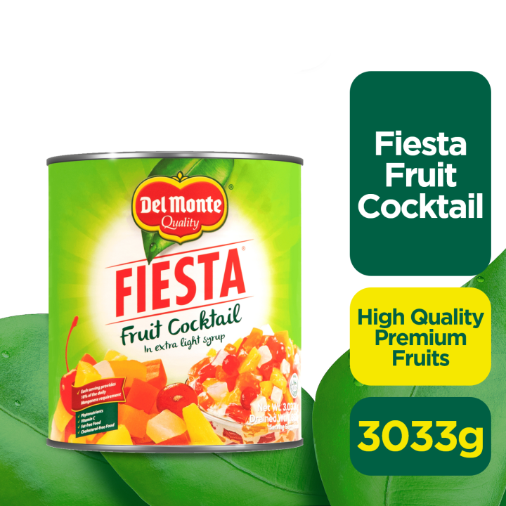 DEL MONTE Fiesta Fruit Cocktail for Delicious and Nutritious Desserts ...