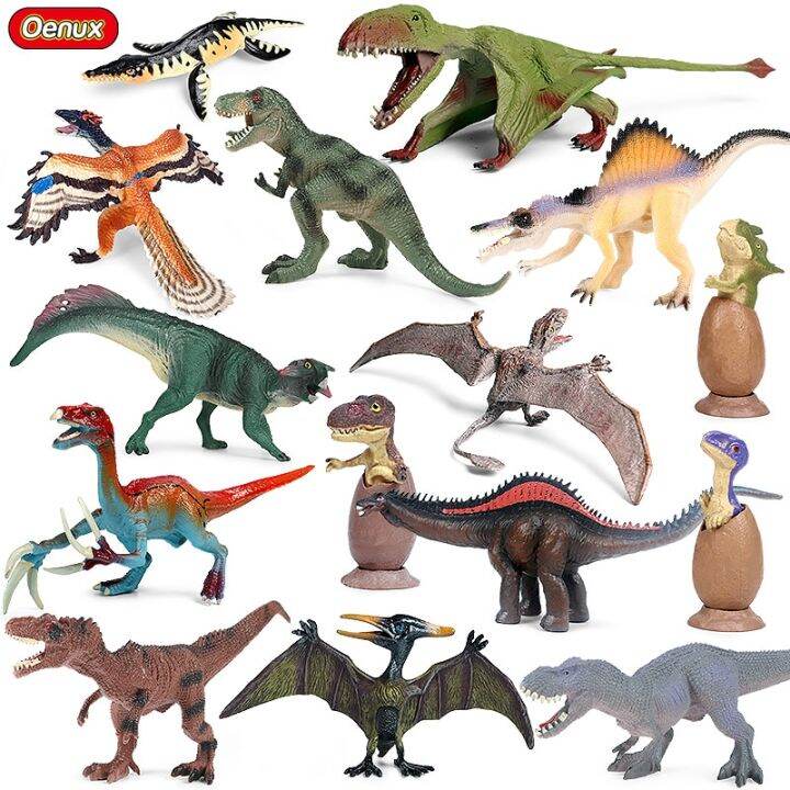 Oenux Jurassic Dinosaurio Toy Carnotaurus Pterosaur Tyrannosaurus ...