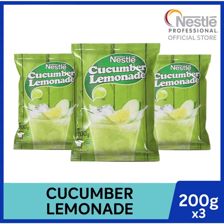 NESTLÉ Cucumber Lemonade 200g - Pack of 3 | Lazada PH