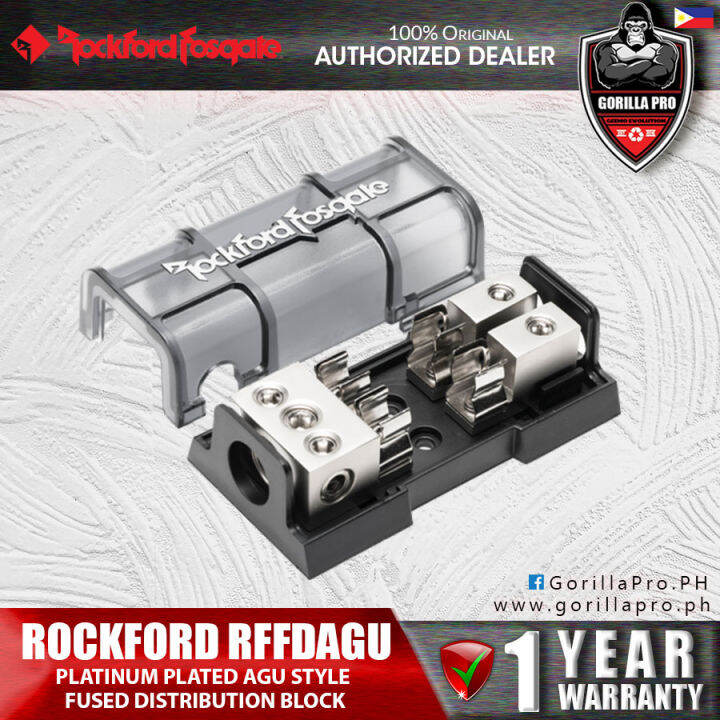 Gorilla Pro 🦍 Rockford Fosgate RFFDAGU Fused AGU Distribution Block ...