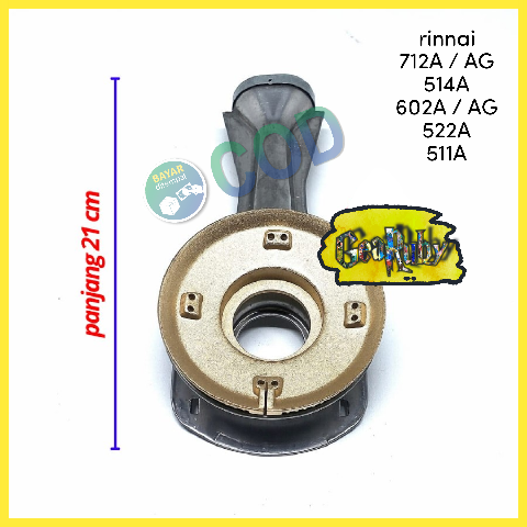 Cerobong Rinnai BESAR - Tungku Api Kompor Gas Rinnai Ri 712 A API BESAR ...