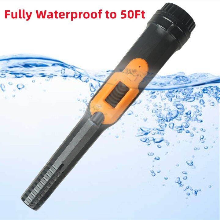 Metal Detector Pinpointer Full Waterproof Handheld Pin Pointer Wand ...