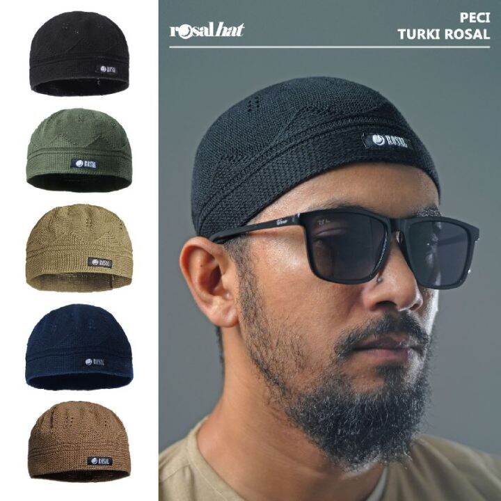 PECI TURKI ROSAL Kopiah Songkok Sholat Shalat Solat Pria | Lazada Indonesia