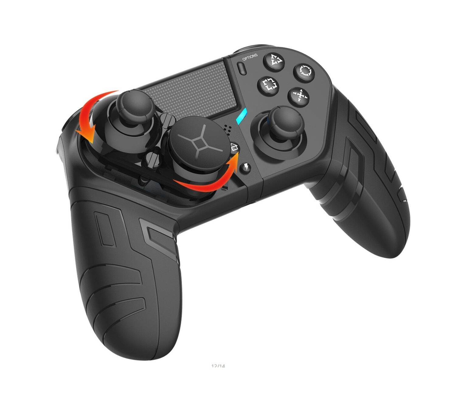 Wireless Game Controller สำหรับ PS4 Elite/slim/pro Dualshock 4พร้อมปุ่ม ...