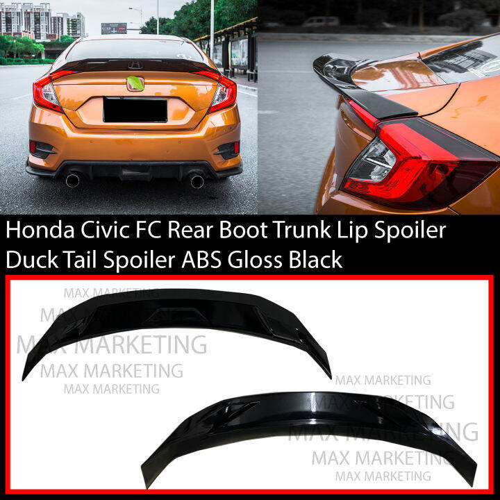 HONDA CIVIC FC FK7 2015-2021 YOFER BIG SPOILER DUCK TAIL REAR BOOT ...