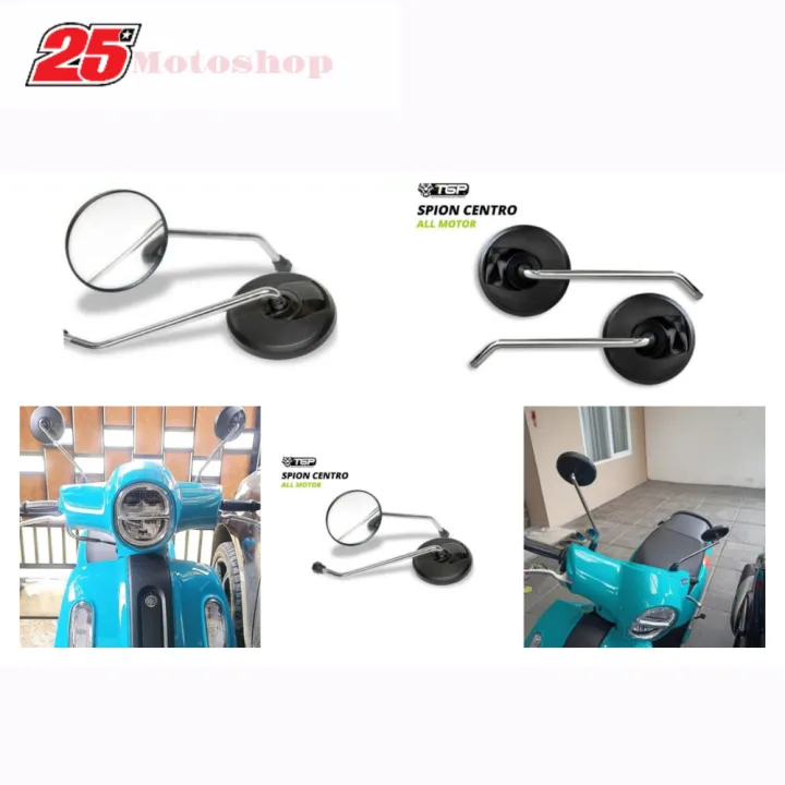 Spion Model Bulat Centro Yamaha FAZZIO Original TGP | Lazada Indonesia