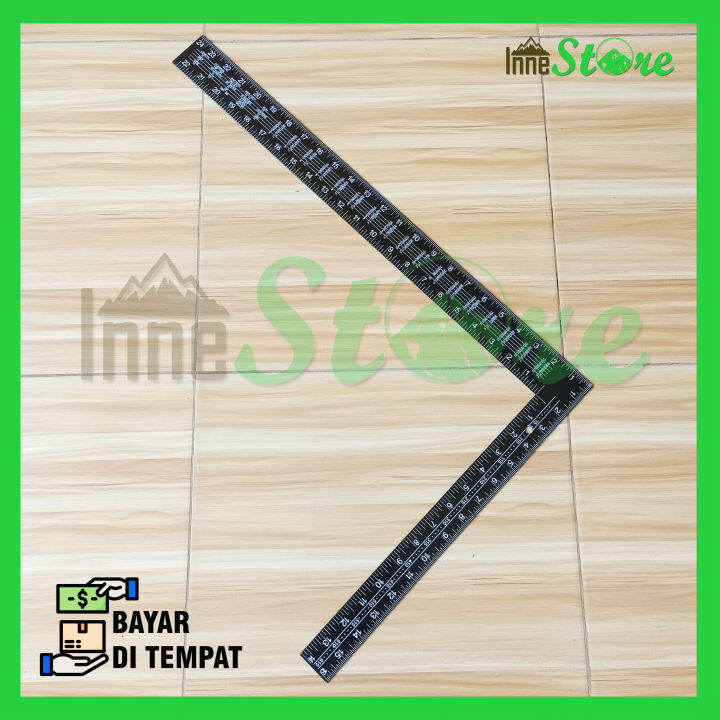 Siku Tukang 60 Cm Stainless Buddy - Penggaris Tukang Siku ORIGINAL ...