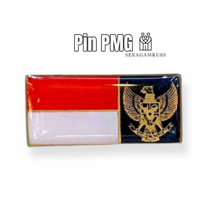 Pin Bendera Merah Putih Garuda Atau Pin MPG | Lazada Indonesia