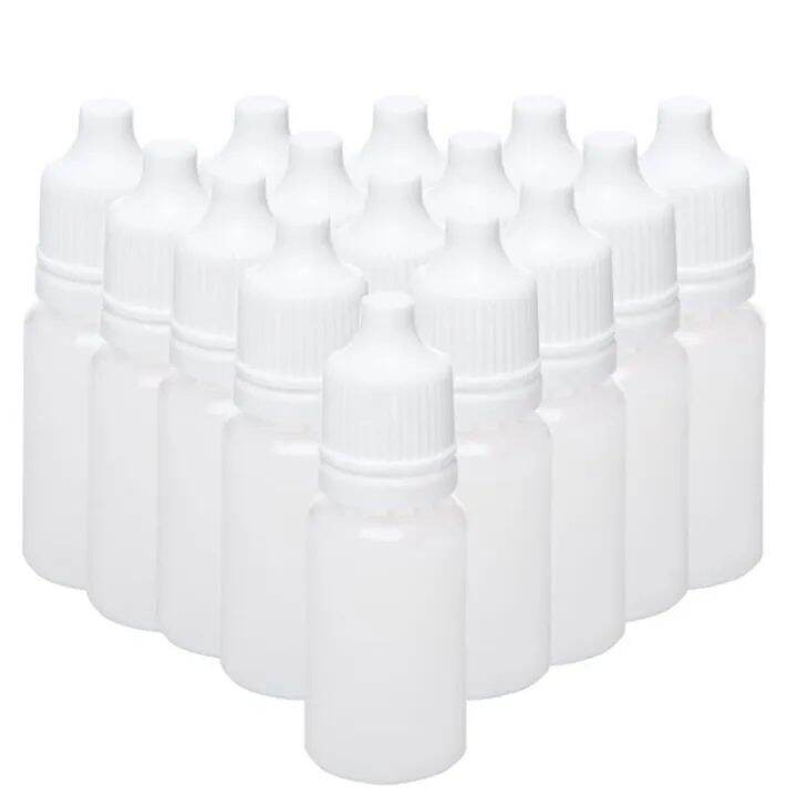 100pcs 10/15ml Empty Eye Drop Bottle Squeezable Eye Liquid Dropper ...
