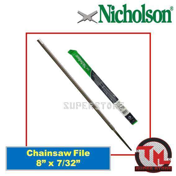 NICHOLSON Chainsaw File 8" x 7/32" • Tm ss | Lazada PH