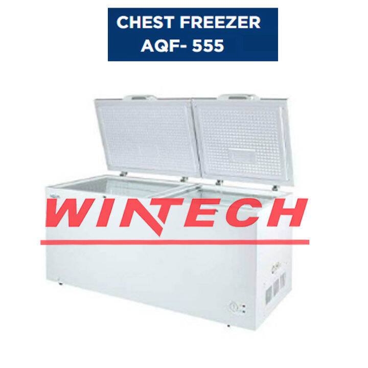 AQUA AQF-555 AQF555 CHEST FREEZER - FREEZER BOX - LEMARI PEMBEKU ...