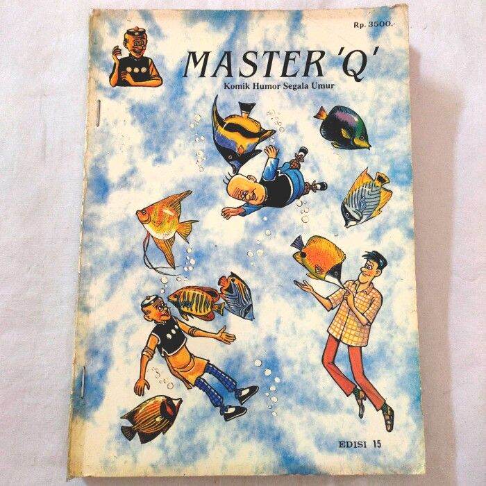 komik master Q edisi 15 komik humor segala umur kondisi baik original ...