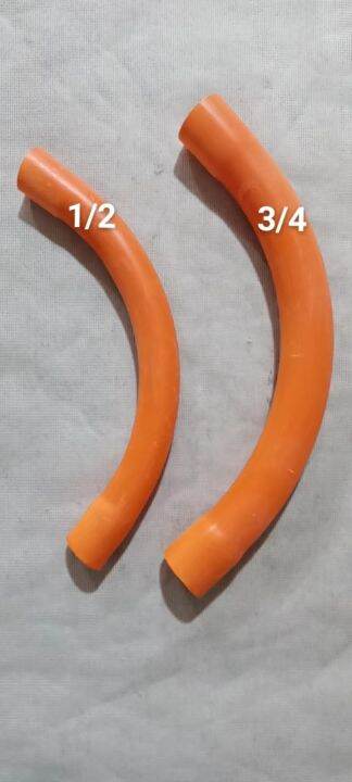 PVC Electrical long Elbow 1" 3/4" 1/2" | Lazada PH