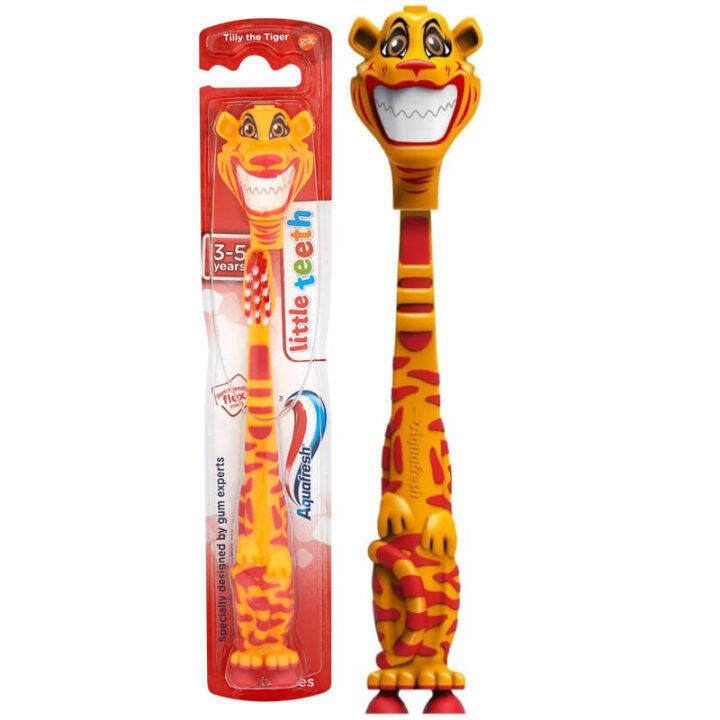 Aquafresh Tilly the Tiger Little Teeth Toothbrush | Lazada PH