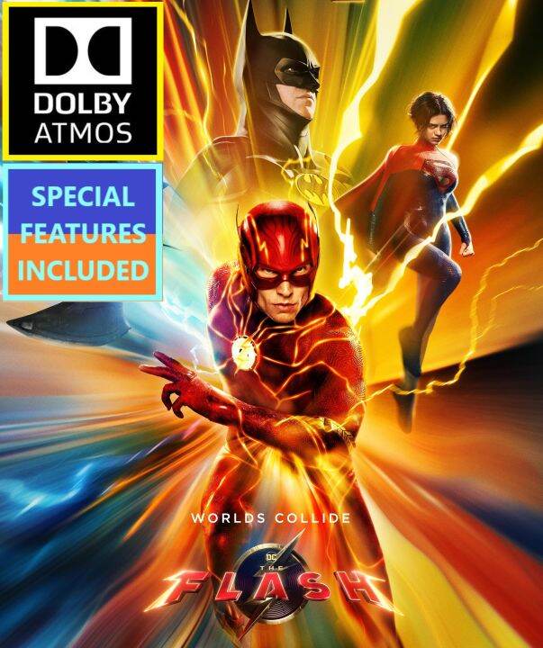 BLURAY The Flash (2023) [Dolby ATMOS True-HD 7.1] Action Adventure ...