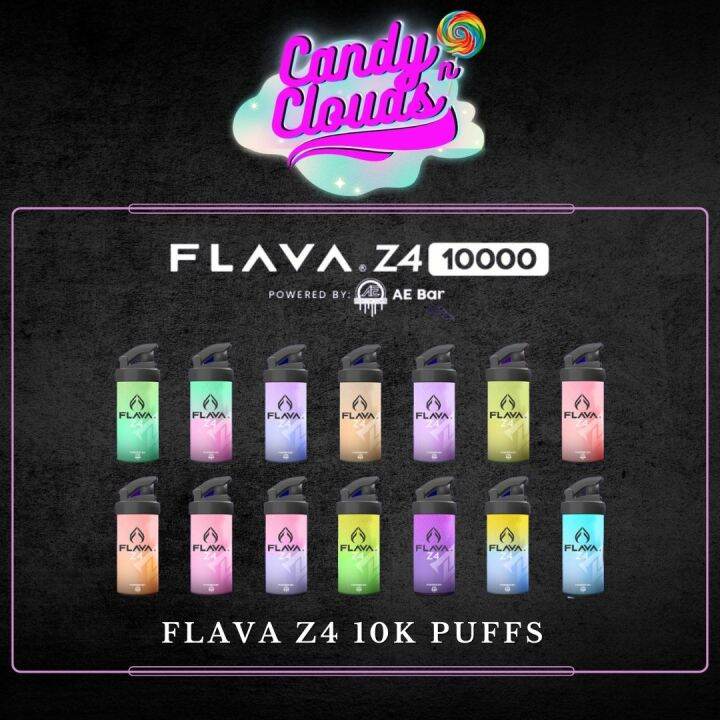 (CNC) Flava Z4 10k Puffs Disposable 750mAh | Lazada PH