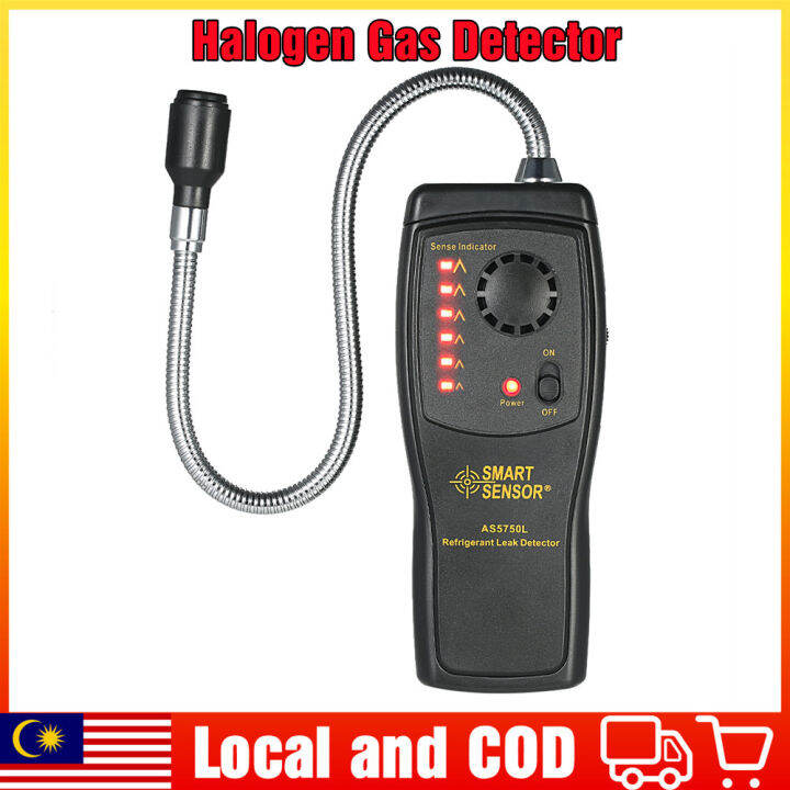Hand-held CFCs HCFCs HFCs Halogen Gas Detector Refrigerant Air ...