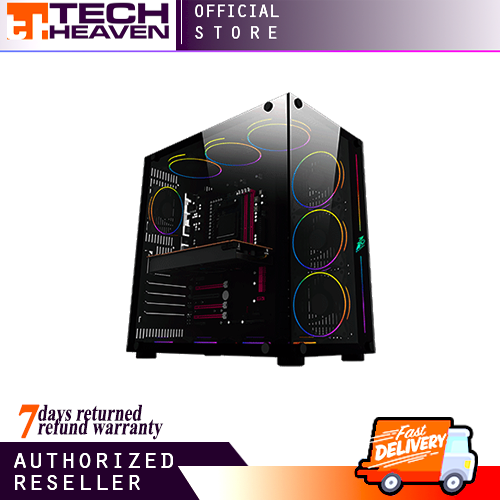 1STPLAYER STEAMPUNK SP8 MID-TOWER GAMING CASE W/TG/ ATX | Lazada PH