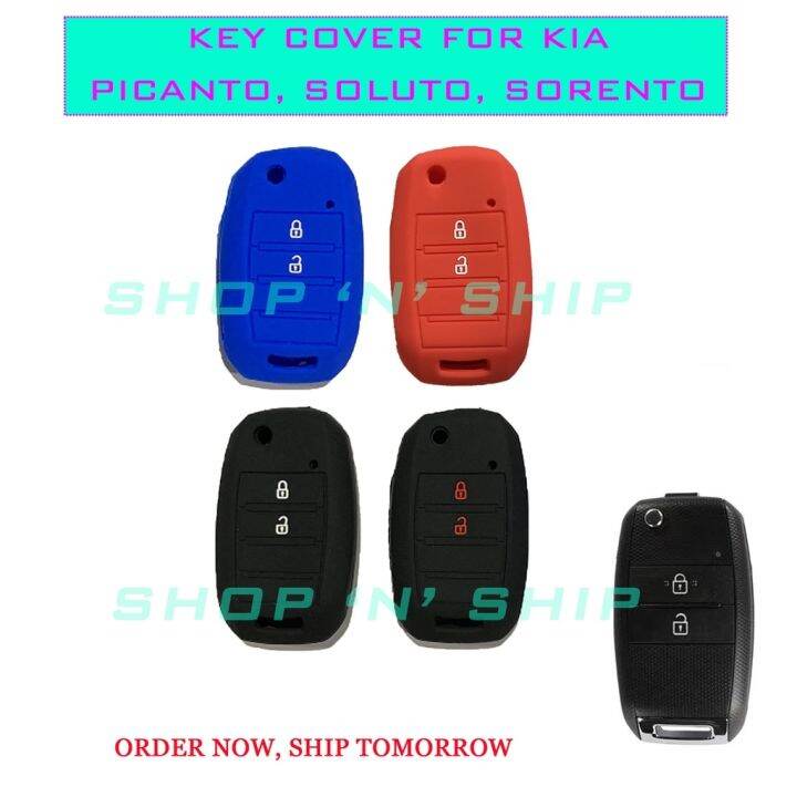 Kia Picanto Soluto Sorento Silicone Flip Key Cover | Lazada PH